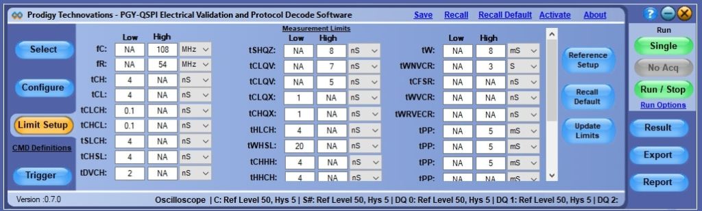 QSPI Electrical Validation and Protocol Decode Software QSPI Electrical Validation and Protocol Decode Software