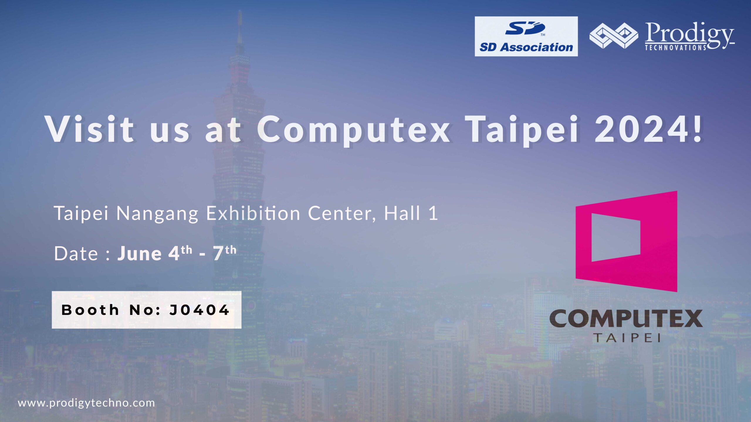 Computex Taipei 2024 - Prodigy Technovations